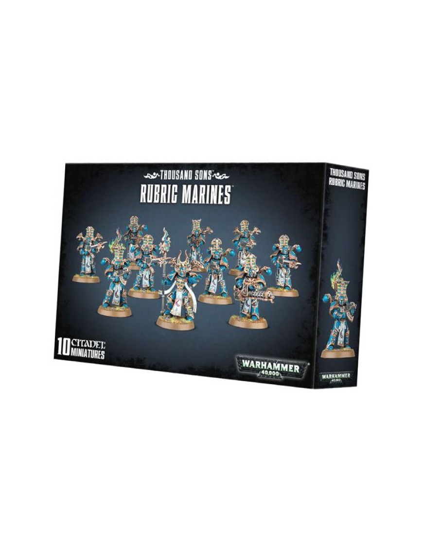 Warhammer 40K Thousand Sons : Rubric Marines