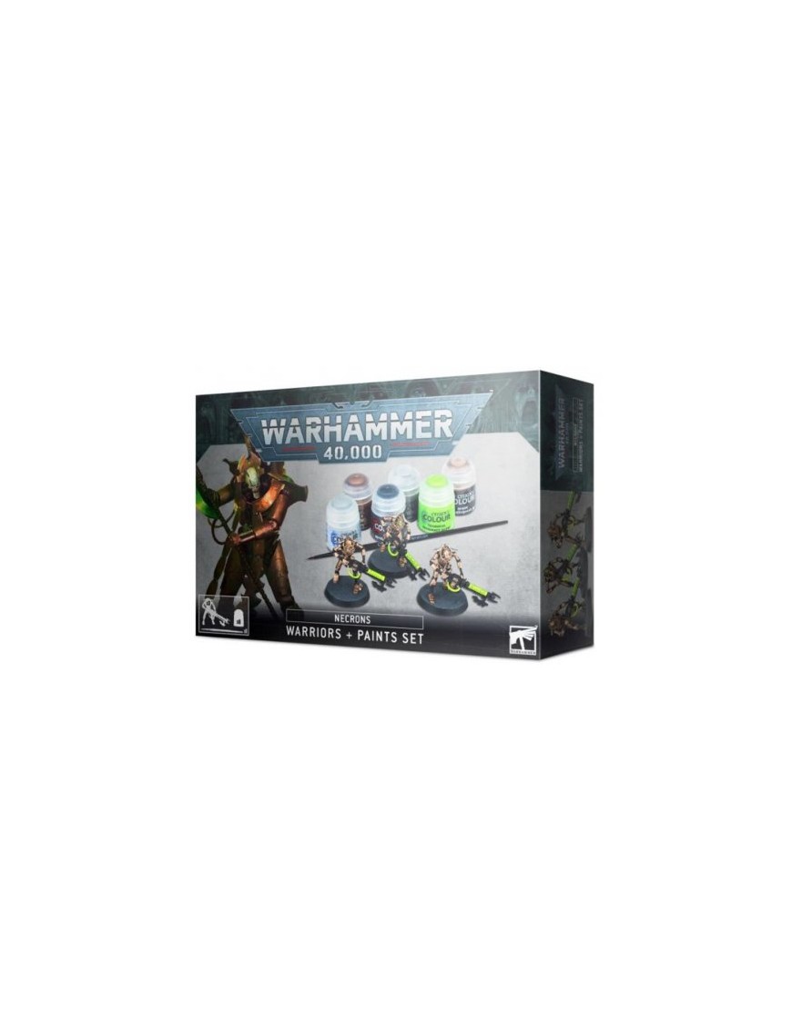 Warhammer 40K Necrons : Warriors + Paints Set